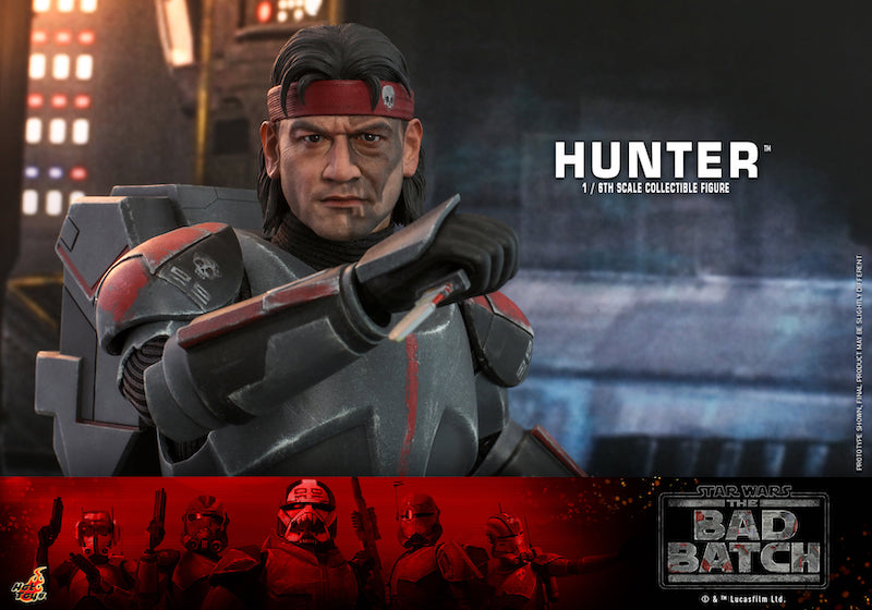 Hot Toys Star Wars: The Bad Batch Hunter Sixth Scale Figure Pre-Orders