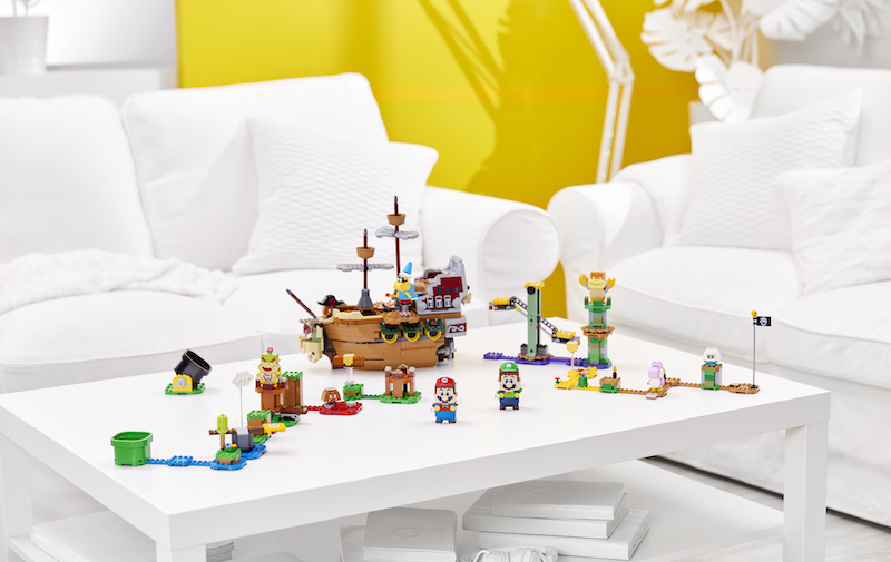 LEGO Super Mario - Mario & Luigi Team Up Sets