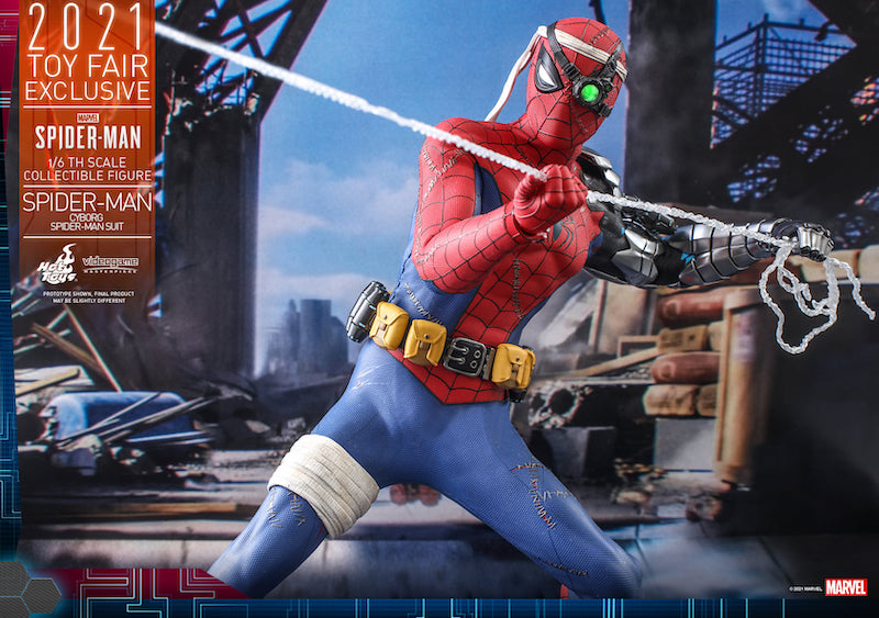 Hot Toys Marvel’s Spider-Man - Cyborg Spider-Man Suit Sixth Figure
