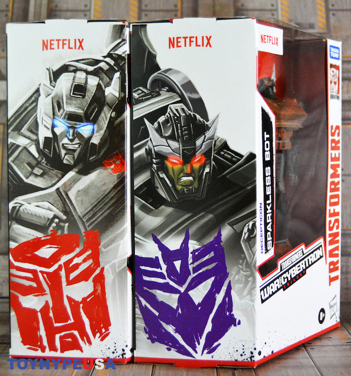 Hasbro Transformers Netflix War for Cybertron: Trilogy - Sparkless Bot ...