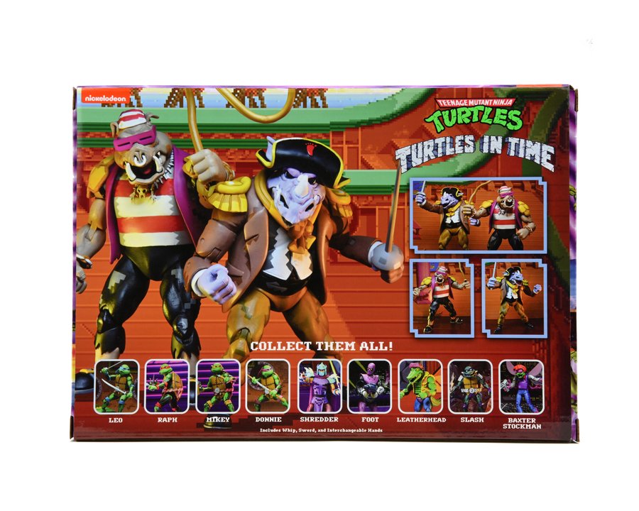NECA Toys Teenage Mutant Ninja Turtles: Turtles In Time Pirate ...