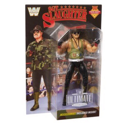 Mattel Creations - WWE Ultimate Edition Sgt. Slaughter Figure