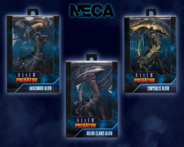 NECA Toys Aliens vs Predator 1994 Arcade Game Figures Get Movie Treatment