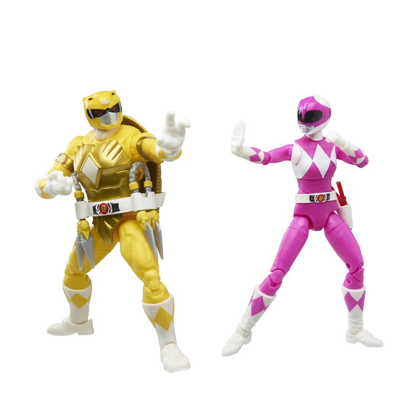 Hasbro Teenage Mutant Ninja Turtles x Power Rangers 6" April & Mikey ...