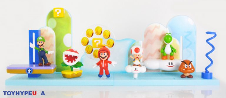 First-Look: Jakks Pacific Super Mario Deluxe Cloud Playset & Super ...