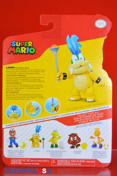 Jakks Pacific - World of Nintendo 4" Larry Koopa Figure Review
