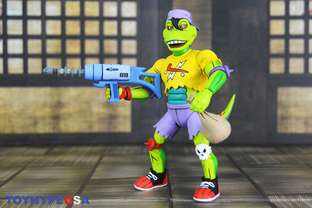 NECA Toys Teenage Mutant Ninja Turtles Mondo Gecko & Kerma Figures Review