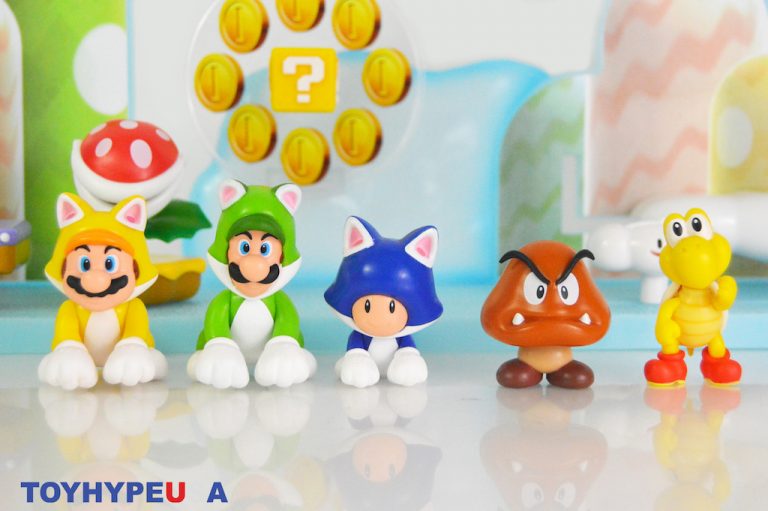 First-Look: Jakks Pacific Super Mario Deluxe Cloud Playset & Super ...