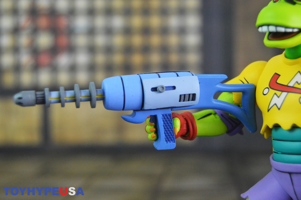 NECA Toys Teenage Mutant Ninja Turtles Mondo Gecko & Kerma Figures Review