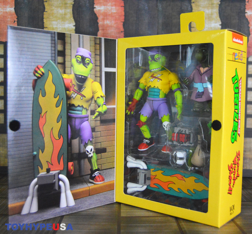 NECA Toys Teenage Mutant Ninja Turtles Mondo Gecko & Kerma Figures Review