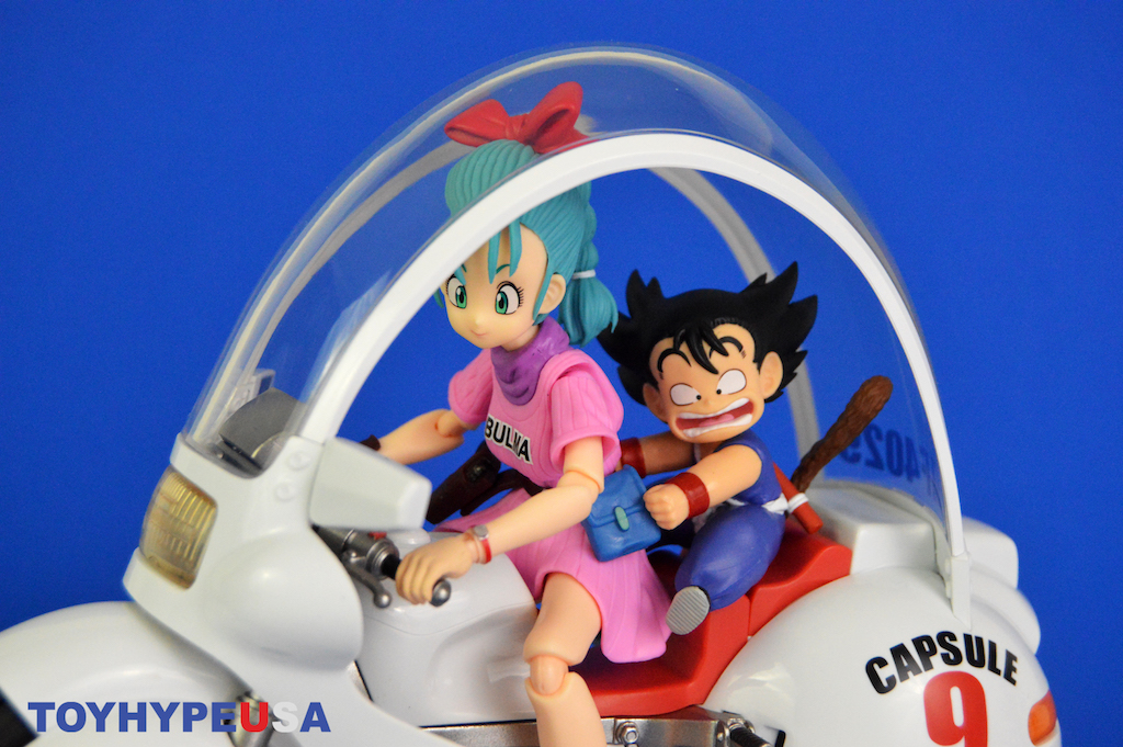 S.H. Figuarts Dragon Ball Bulma’s Capsule No. 9 Bike Vehicle Review