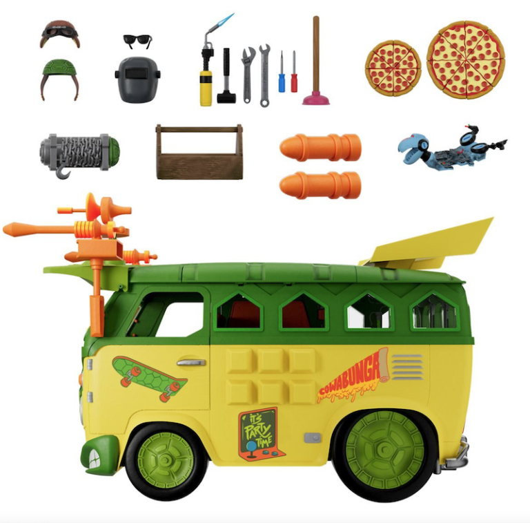 Super7 Teenage Mutant Ninja Turtles ULTIMATES! Party Wagon Vehicle ...