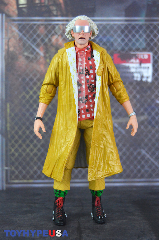 NECA Toys Back to the Future Part II Ultimate Doc Brown 2015 Figure Review