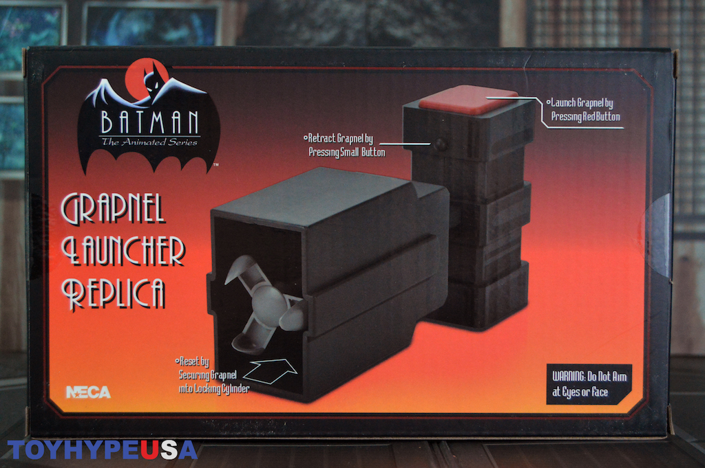 NECA Toys Batman: The Animated Series Grapnel Launcher Prop Replica Review