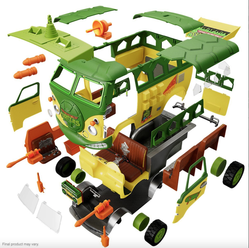 Super7 Teenage Mutant Ninja Turtles Ultimates Party Wagon 7" Scale ...