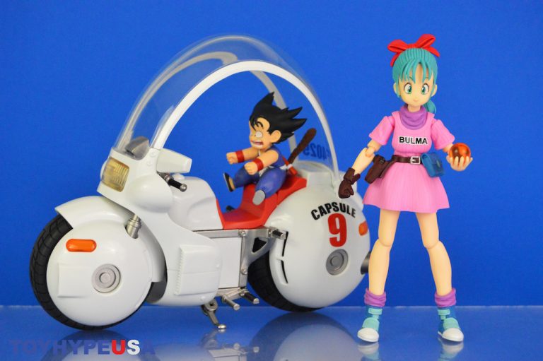 S.H. Figuarts Dragon Ball Bulma’s Capsule No. 9 Bike Vehicle Review