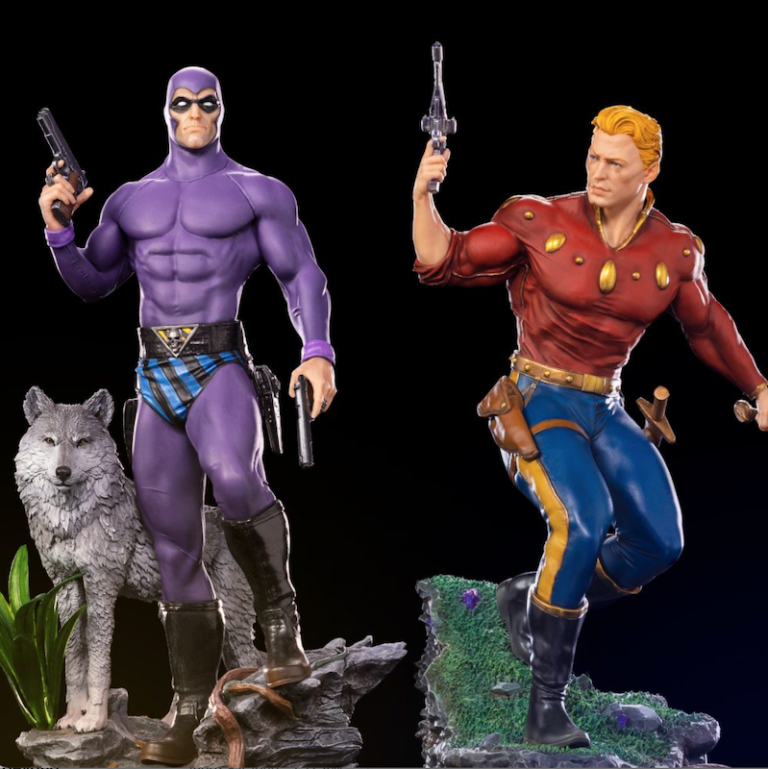 Iron Studios - Flash Gordon & The Phantom Statues Pre-Orders