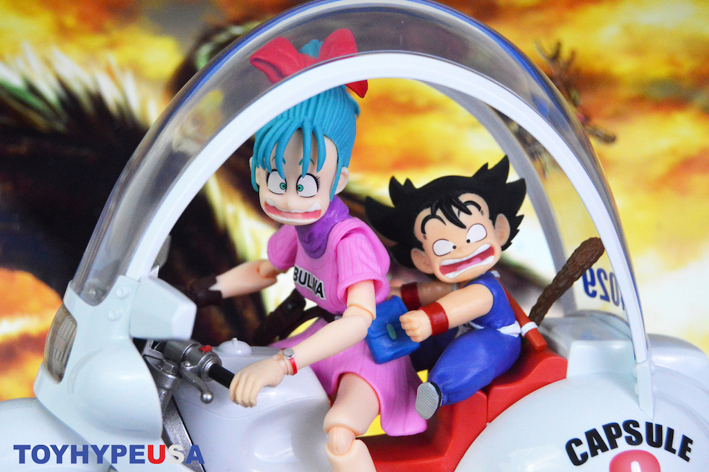 S.H. Figuarts Dragon Ball Bulma’s Capsule No. 9 Bike Vehicle Review