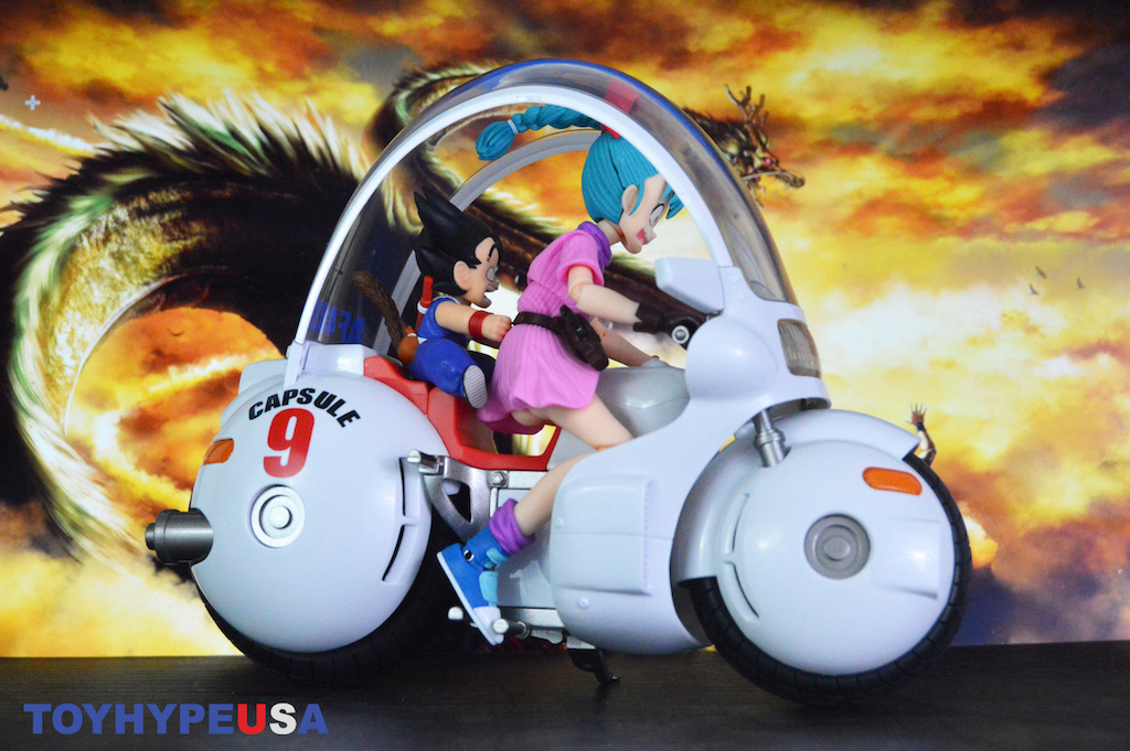 S.H. Figuarts Dragon Ball Bulma’s Capsule No. 9 Bike Vehicle Review