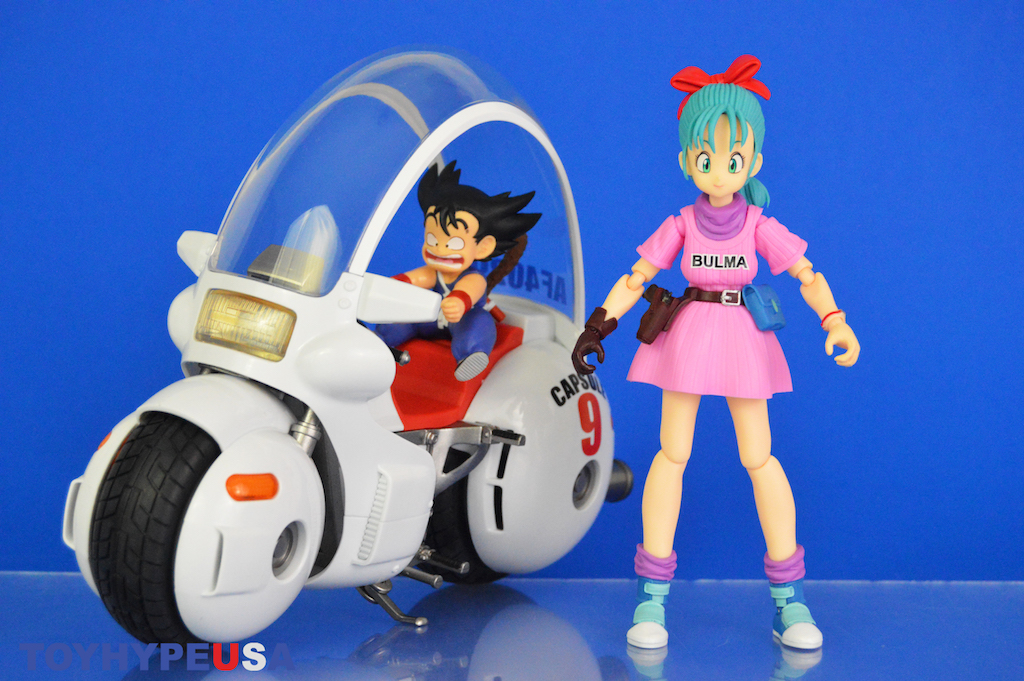 S.H. Figuarts Dragon Ball Bulma’s Capsule No. 9 Bike Vehicle Review
