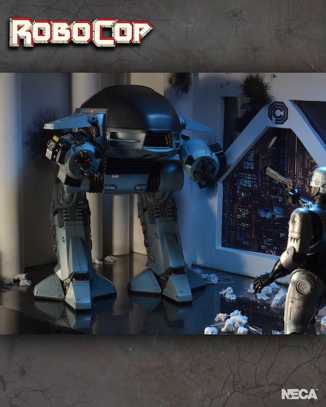 NECA Toys RoboCop 35th Anniversary ED-209 Figure With Sound