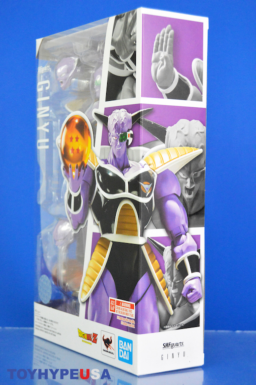 S.H. Figuarts Dragon Ball Z Captain Ginyu Figure Review