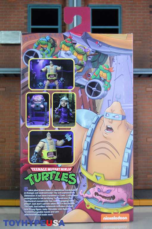NECA Toys Teenage Mutant Ninja Turtles The Wrath of Krang Animated ...