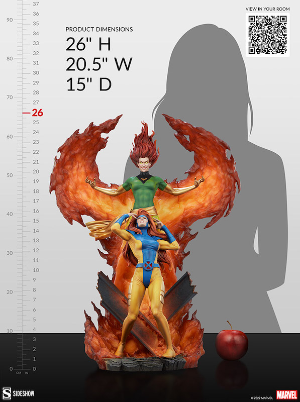 Sideshow Collectibles Phoenix & Jean Grey Maquette Pre-Orders