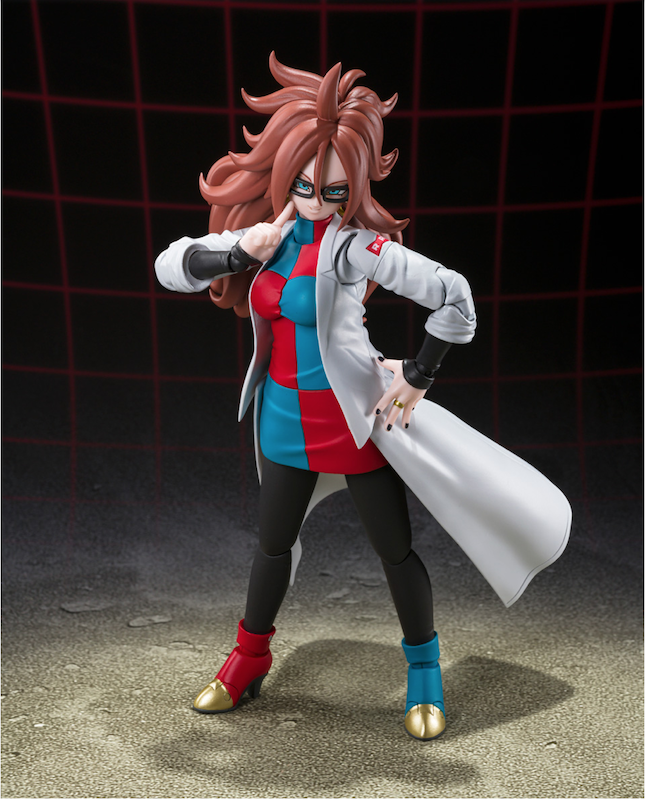 Premium Bandai - S.H. Figuarts Dragon Ball FighterZ Android 21 Figure ...