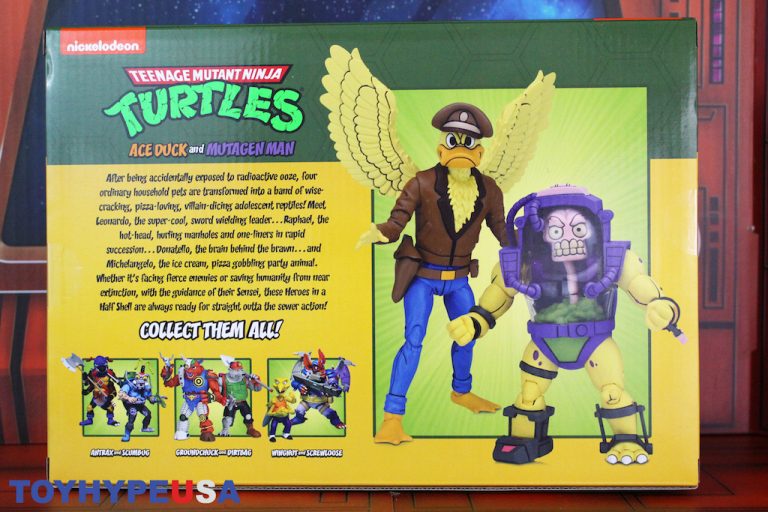 NECA Toys Teenage Mutant Ninja Turtles Classic Collection Ace Duck ...