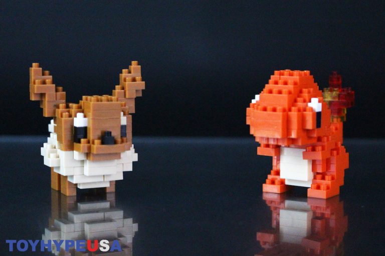 Nanoblock - Pokémon Charmander & Eevee Construction Sets Review
