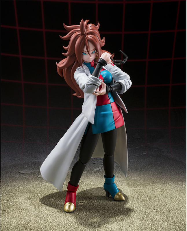 Premium Bandai - S.H. Figuarts Dragon Ball FighterZ Android 21 Figure ...