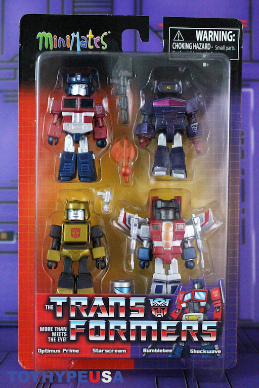 Diamond Select Toys Transformers Minimates Series 1 Review