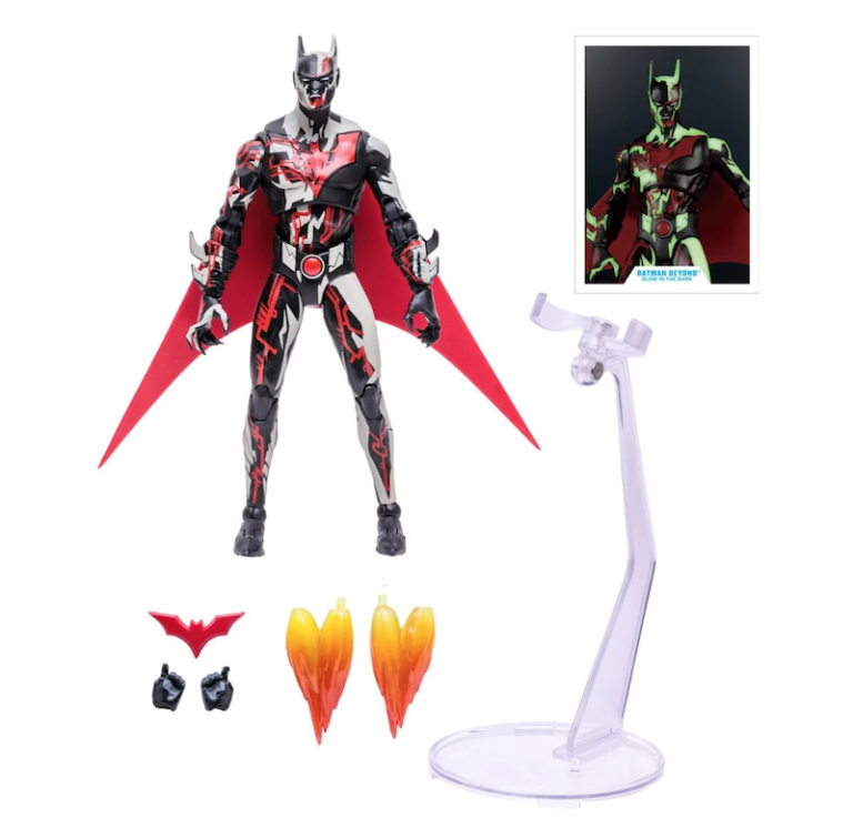 McFarlane Toys DC Multiverse Batman Beyond Glow-in-the-Dark 7" Figure ...