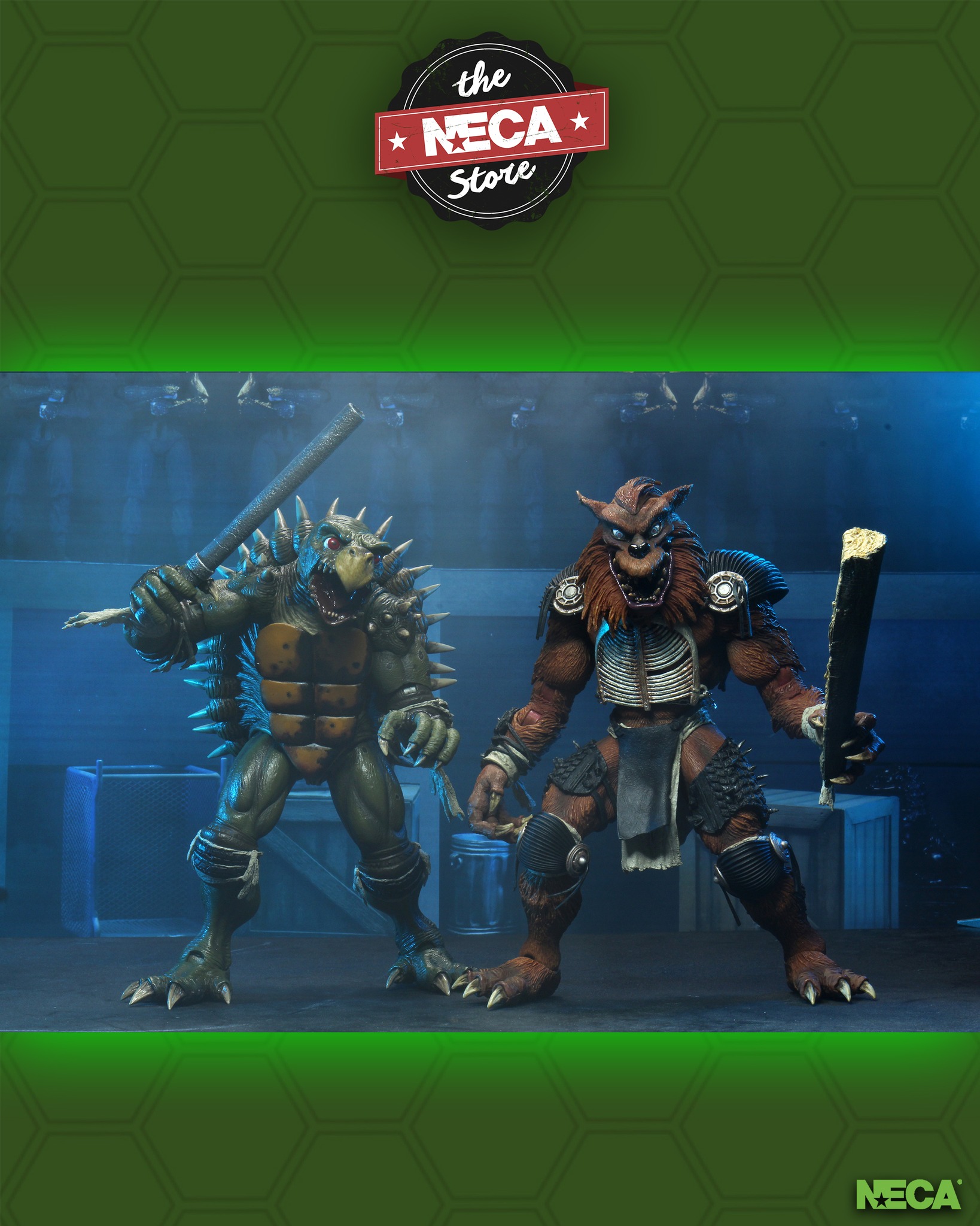 NECA Store - Teenage Mutant Ninja Turtles Box Set, Tokka & Rahzar ...