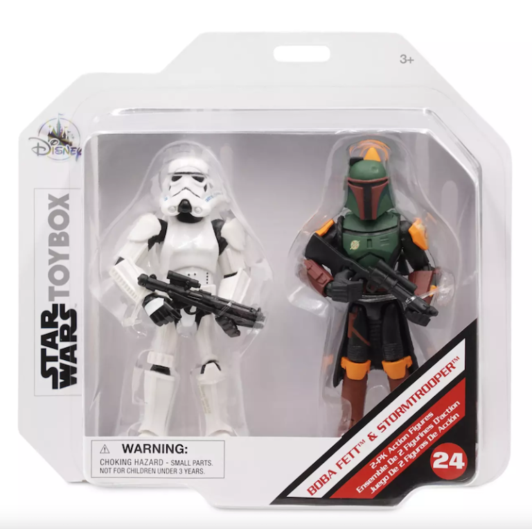 ShopDisney Exclusive - Star Wars Toy Box Boba Fett & Stormtrooper ...