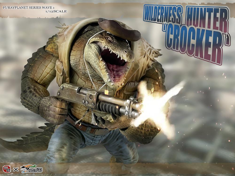 Maestro Union: FuRay Planet Wilderness Hunter Crocker 1/12 Scale Figure