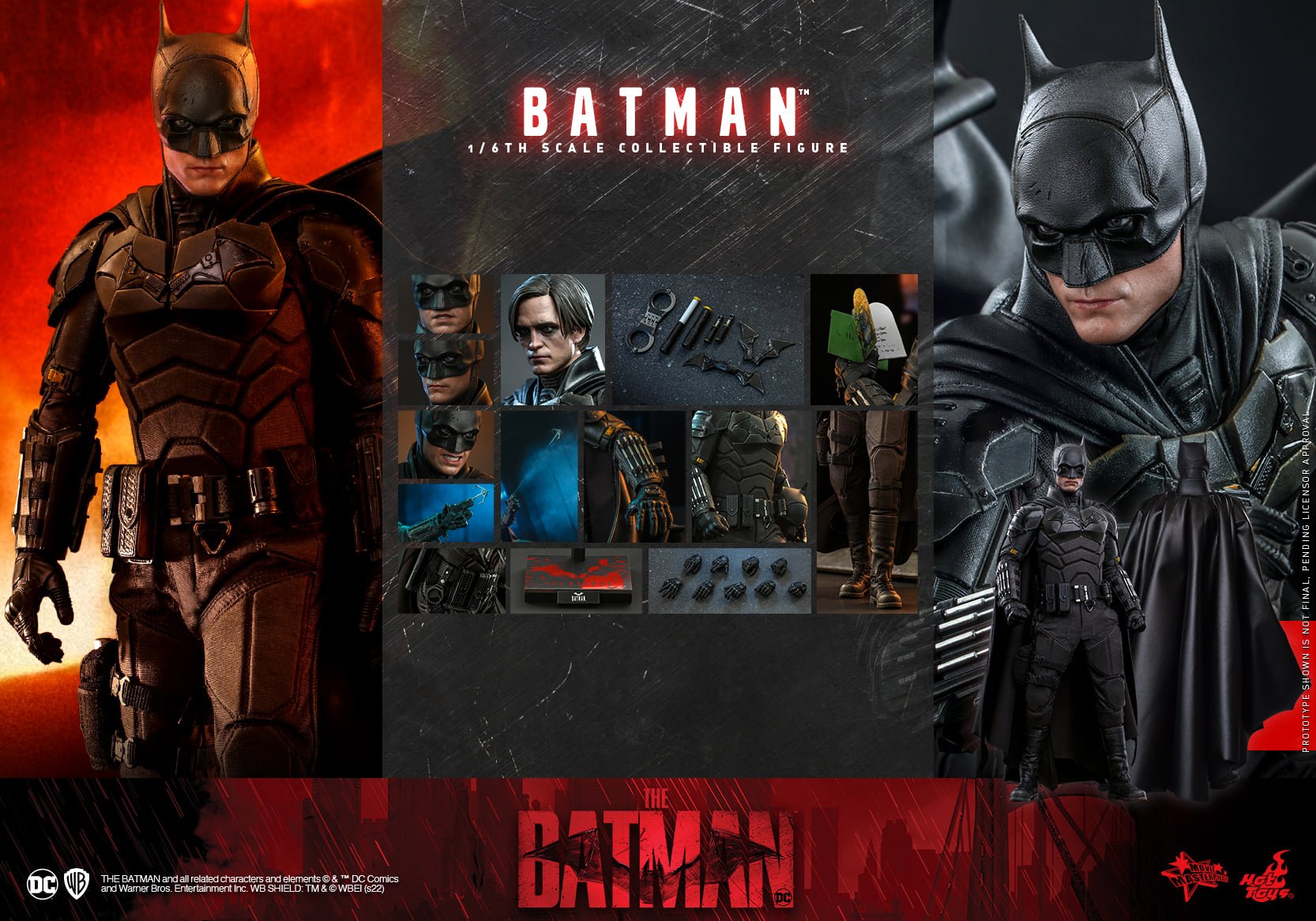 Hot Toys The Batman Sixth Scale Figures & Bat-Signal Pre-Orders