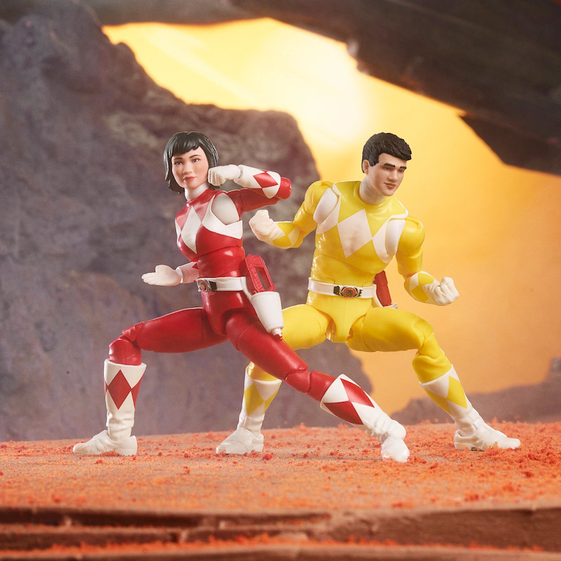 Hasbro Power Rangers Lightning Collection Mighty Morphin Red Ranger ...