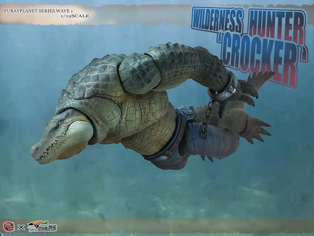 Maestro Union: FuRay Planet Wilderness Hunter Crocker 1/12 Scale Figure