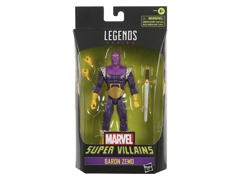 Hasbro Marvel Legends Baron Zemo Classic Figure Update