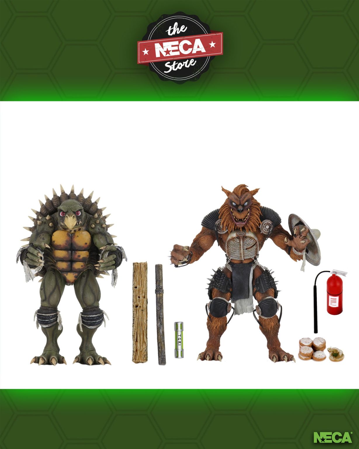 NECA Store - Teenage Mutant Ninja Turtles Box Set, Tokka & Rahzar ...