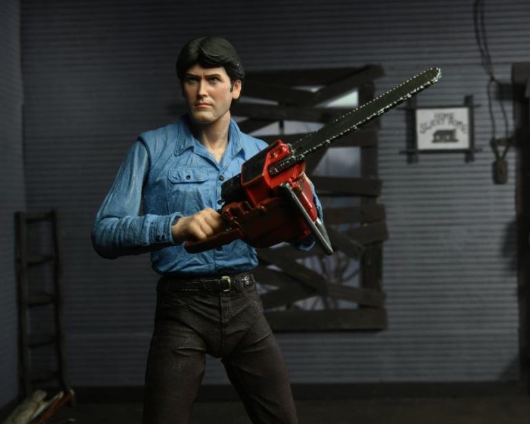 NECA Toys The Evil Dead 40th Anniversary Ultimate Ash Williams Figure ...