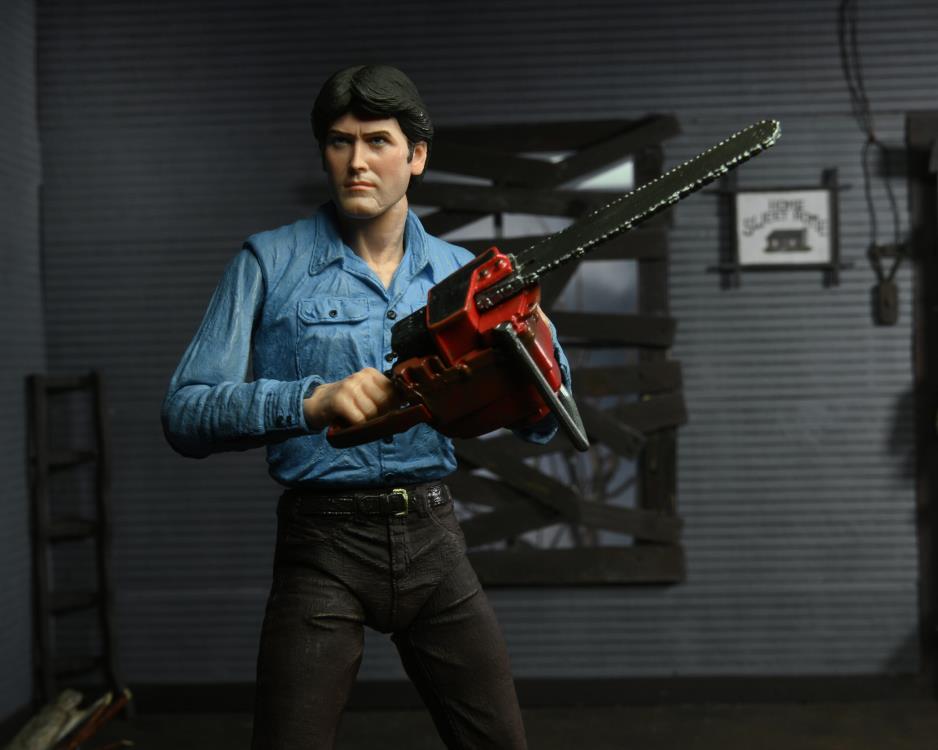 NECA Toys The Evil Dead 40th Anniversary Ultimate Ash Williams Figure ...