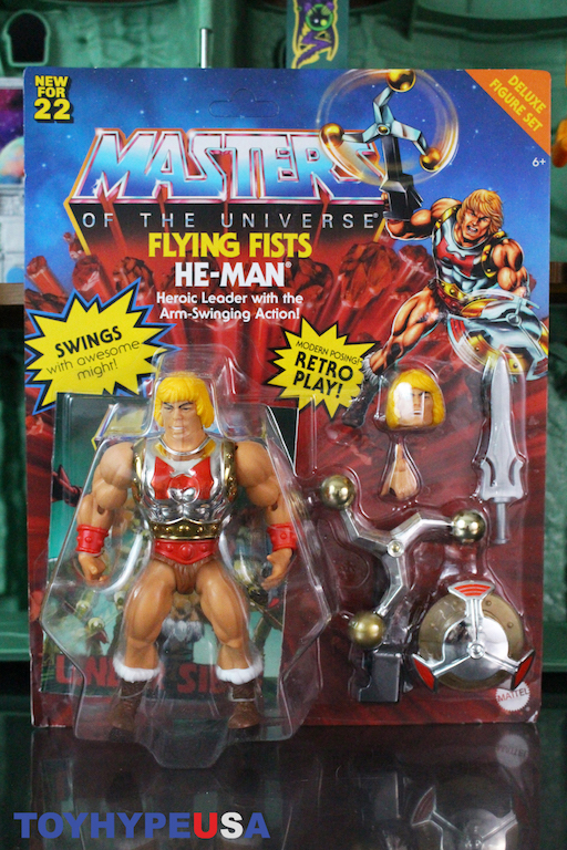 Mattel - Masters of the Universe Origins Flying Fists He-Man Figure Review