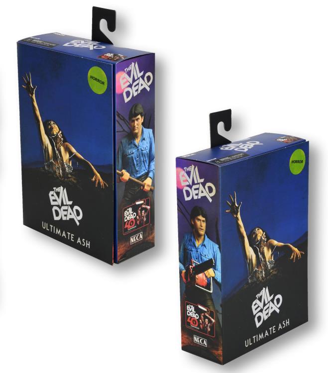 NECA Toys The Evil Dead 40th Anniversary Ultimate Ash Williams Figure ...