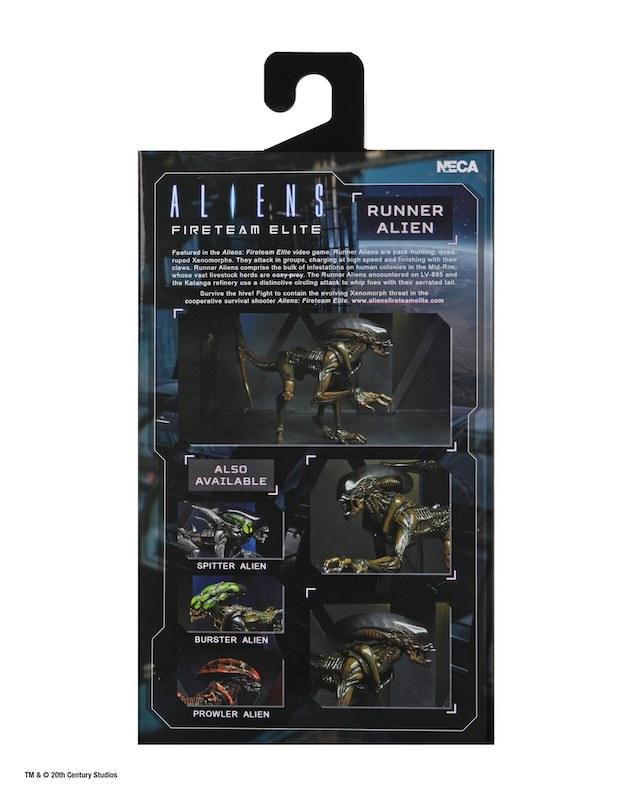 NECA Toys Aliens: Fireteam Elite 7" Scale Wave 1 Figures In-Packaging