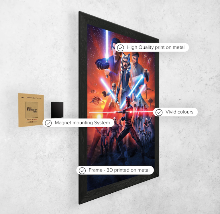 Displate - Star Wars The Clone Wars Metal Poster Review