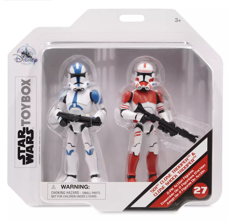 ShopDisney: Star Wars Toy Box 501st Clone Trooper & Clone Shock Trooper ...