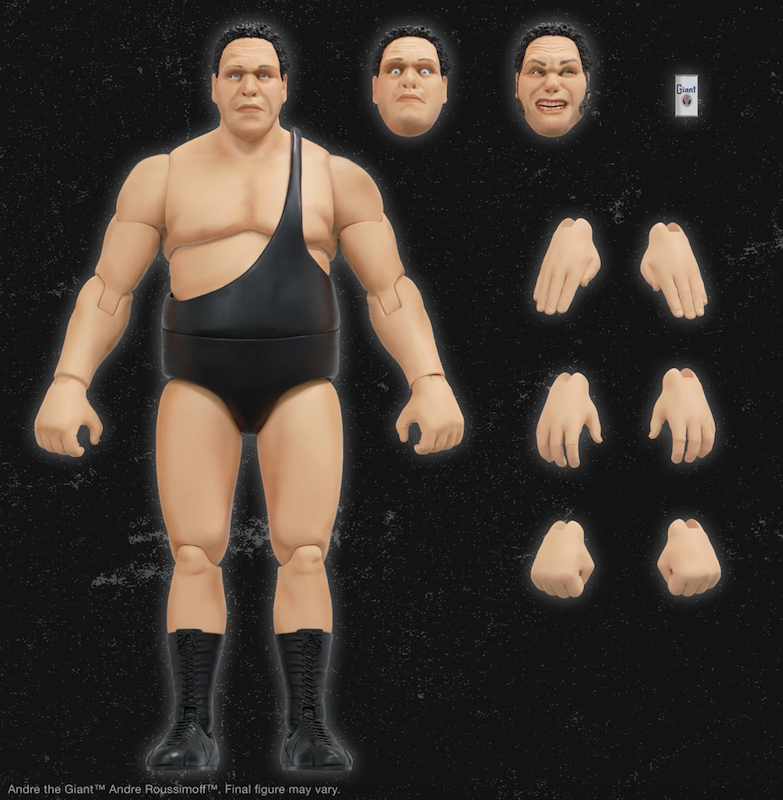 Super7 Ultimates Andre the Giant Black Singlet Figure Pre-Orders